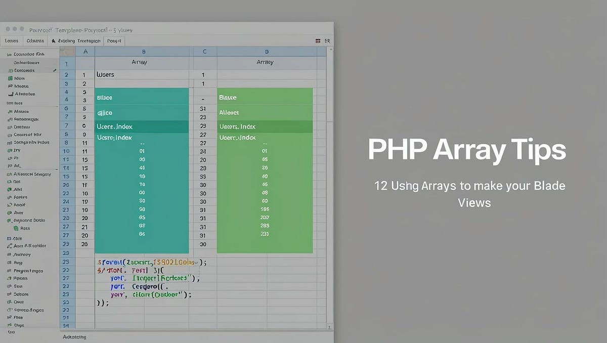12 PHP Array Tips to Make Your Blade Views More Dynamic and Efficient 🚀 ...