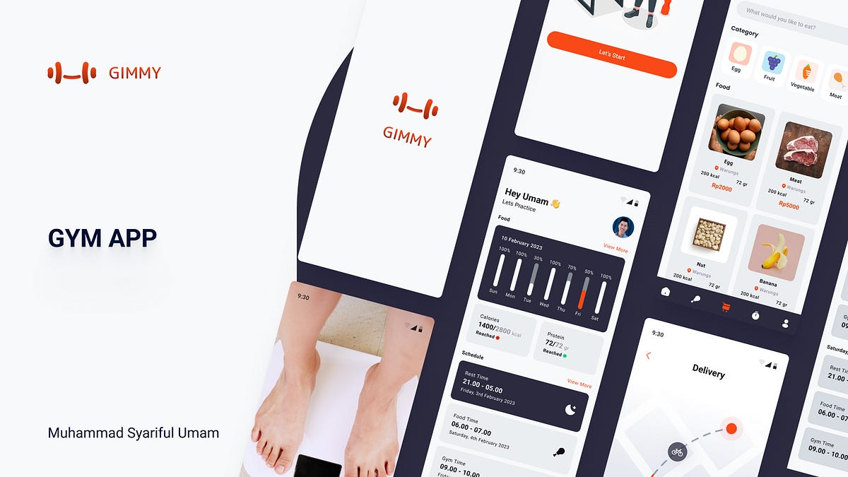 Gimmy (Gym App)— UX/UI Case Study | by Muhammad Syariful Umam ...