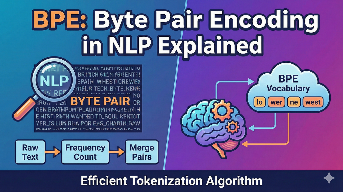 How Byte Pair Encoding Works: The Algorithm Behind Modern Tokenization | by jithin james | Dec ...