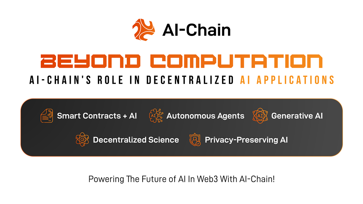 Beyond Computation: How AI-Chain is Powering the Next Wave of Decentralized AI Applications | by ...