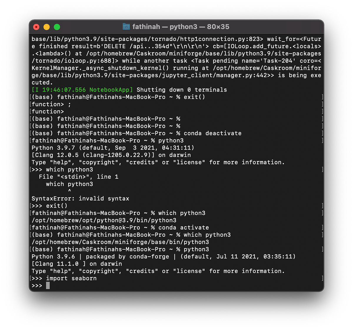 Installing Data Science Libraries In Mac M1 Using Miniforge By Tina Installing Data Science Libraries In Mac M1 Using Miniforge By Tina