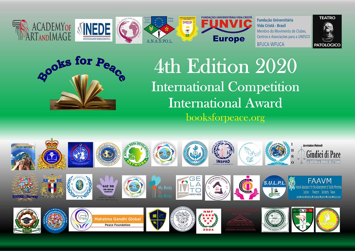 Books for Peace Awards. Deborah Levine receives 2020… | by Deborah ...