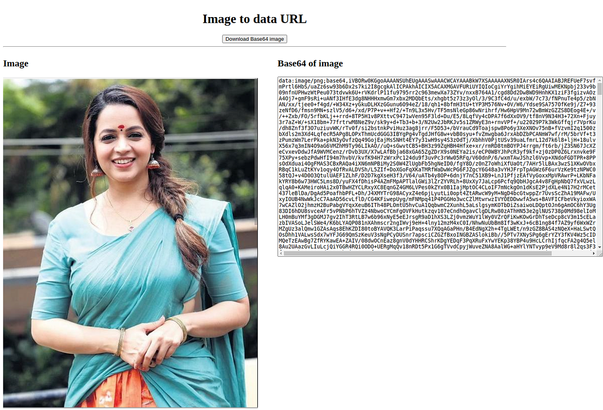 Image to dataURL — Base64 encoded image download - Girish Venkatachalam - Medium