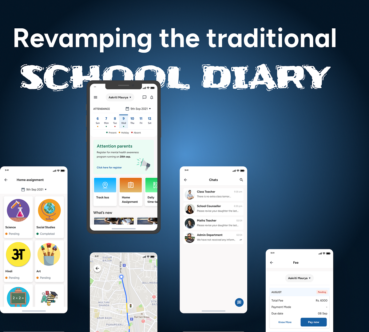 Revamping the traditional SCHOOL DIARY | by Pawan Bisht | Medium