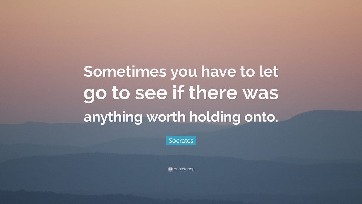 What Are You Holding On To?. When I was a kid, around three years… | by Rahul Parashar | Dec ...