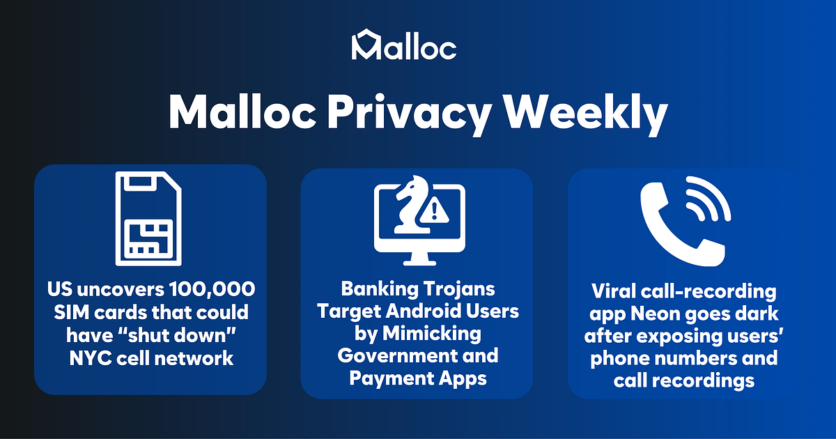 Malloc Privacy Weekly. Malloc Privacy Weekly brings you the… | by Malloc | Malloc