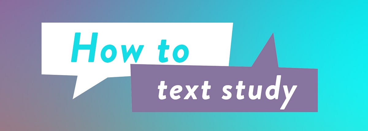 Text Study — It’s easy as 1, 2, 3! | by Liza Moskowitz | Moishe House ...