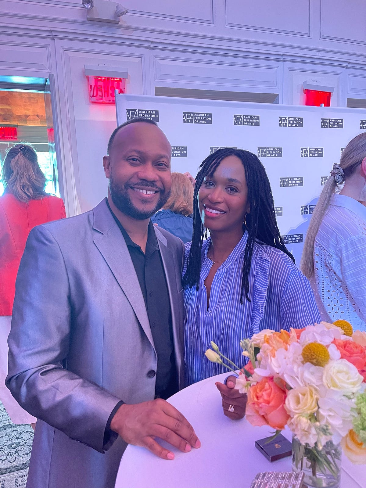 Tschabalala Self and Ligel Lambert at the American Federation of Arts ...