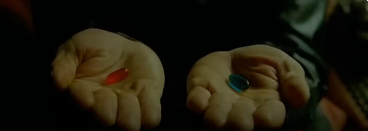 Life In and Out of the Box OR Red Pill — Blue Pill? | by Jeff Bloom ...