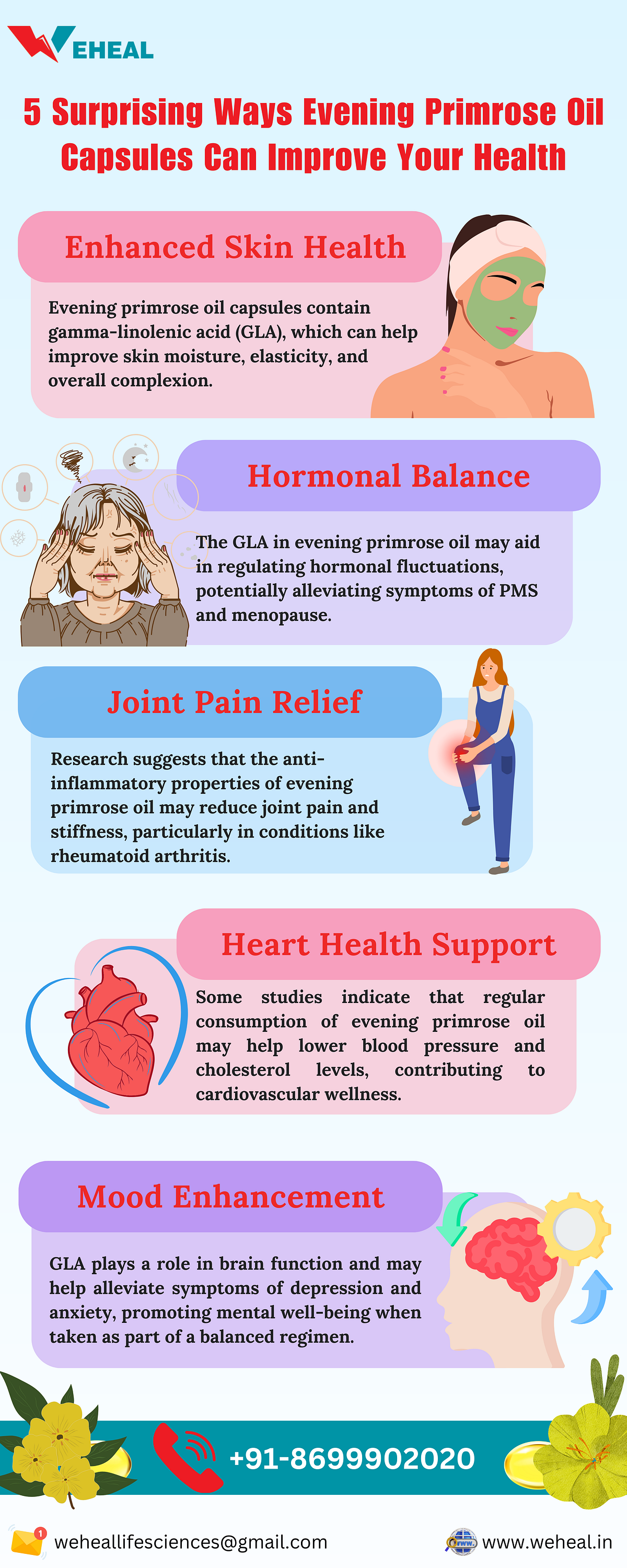 5 Surprising Ways Evening Primrose Oil Capsules Can Improve Your Health - Weheal - Medium