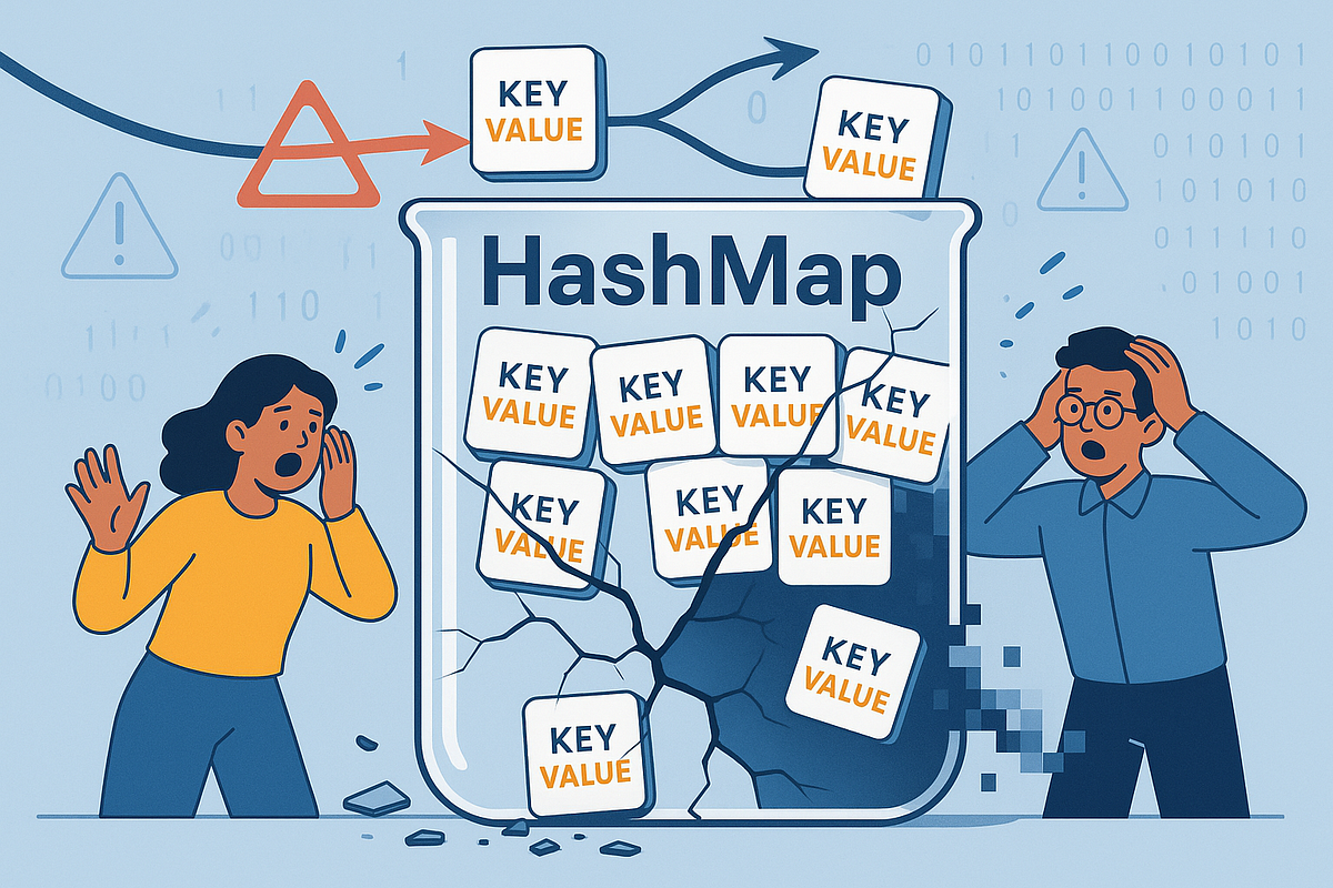 I Thought HashMap Was Safe — Then It Corrupted My Data | by Concurrent Mind | Jul, 2025 | Medium