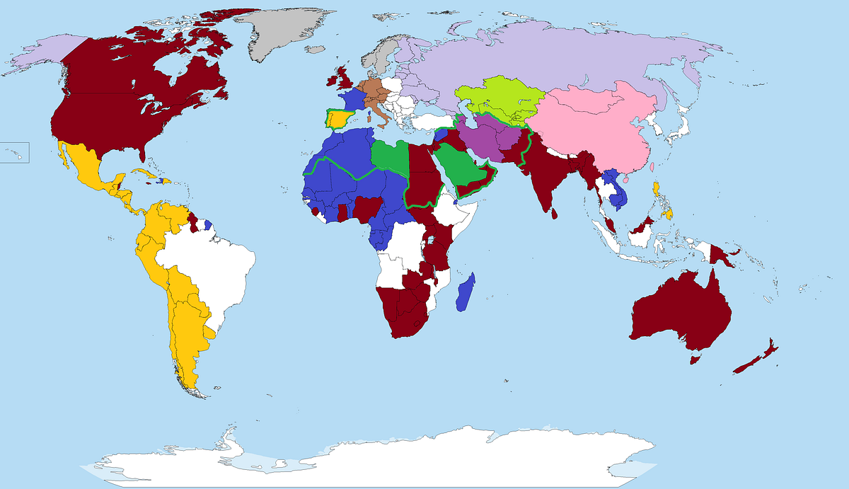 The REAL Historical Empires World Map | by The Wannabe Historian | Medium