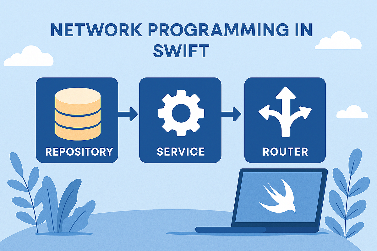 Mastering Networking in Swift: Exploring Repositories, Services, and Routers | by Bilal Bakhrom ...