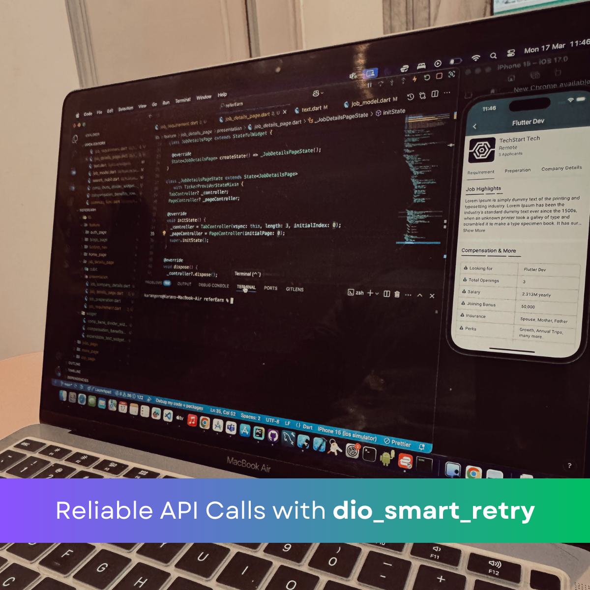 Reliable API Calls with dio_smart_retry | by Karan Gore | Medium