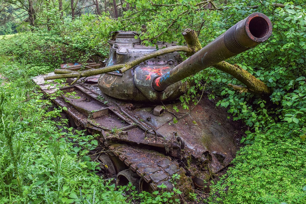 “The good Russian tanks were removed first; many of the remaining ones ...