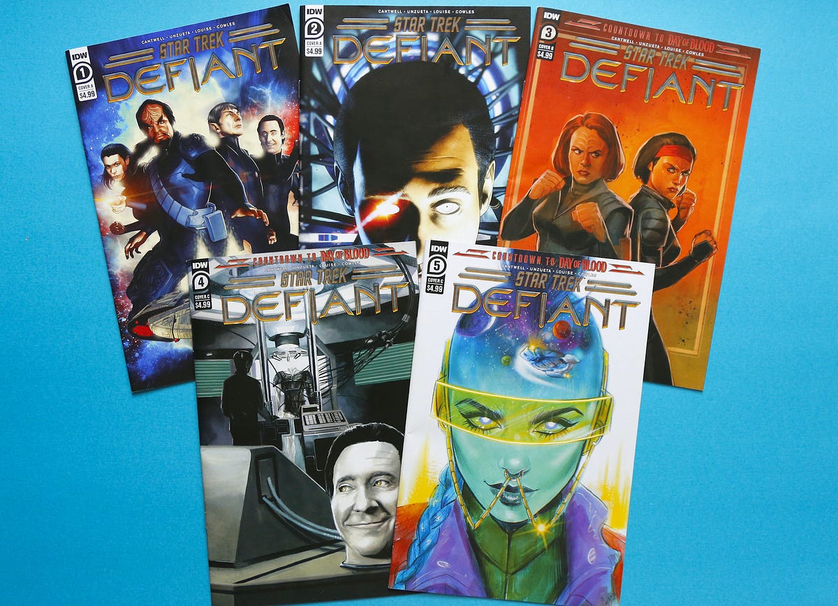 Comic Review — Star Trek: Defiant #1–5 | by JG Reviews | Medium