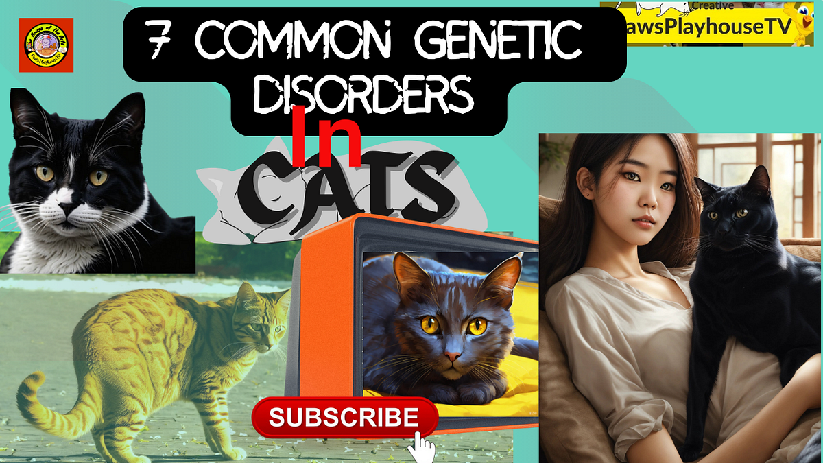 What are the 7 major genetic disorders in Cats ! Common Genetic ...