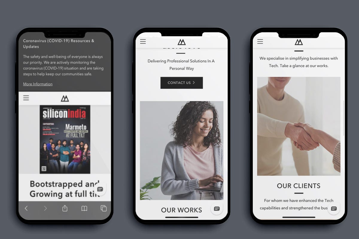 Long Scrolling: Mobile View. We all sit at our laptops all day, so ...