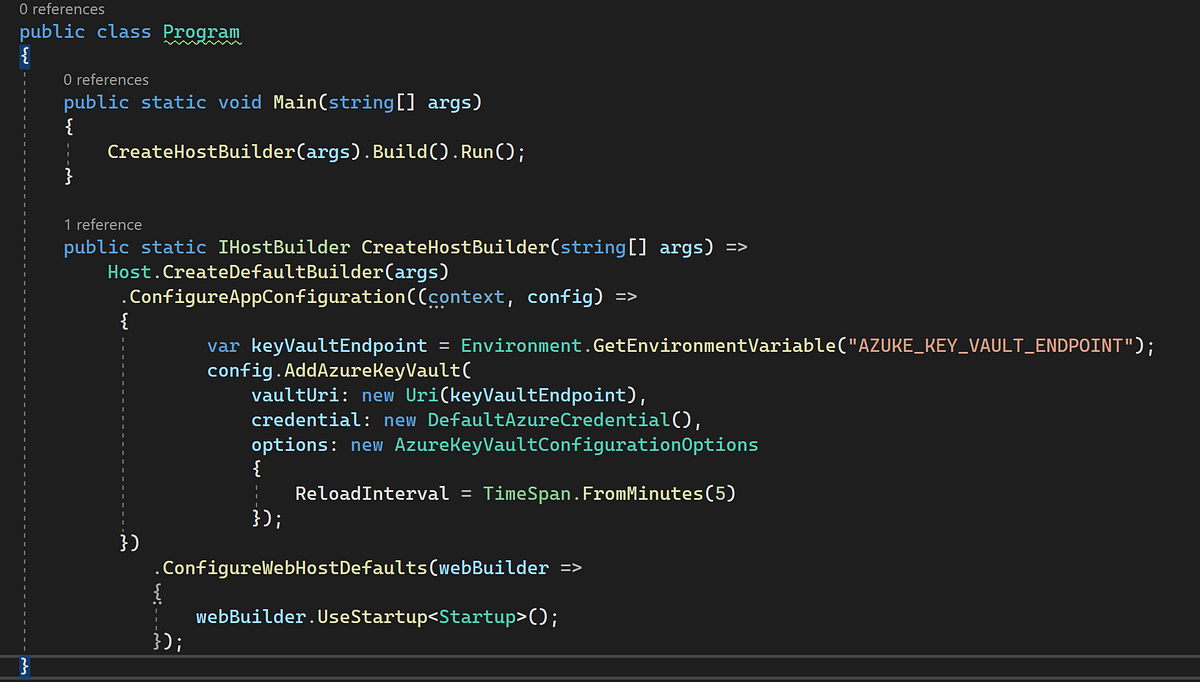 How to set up Azure Key Vault for .NET 6 WEB API (with the deployment ...