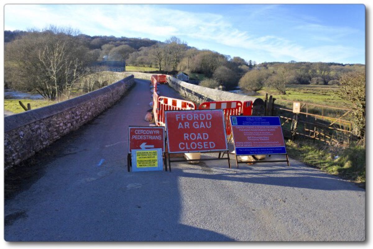 Llanfair Bridge — pedestrian access | by Llanfair Clydogau | Medium