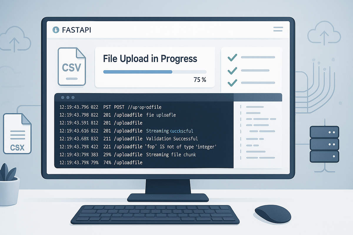 Multi-Part File Uploads and Validation in FastAPI for Large Datasets | by Bhagya Rana | Medium