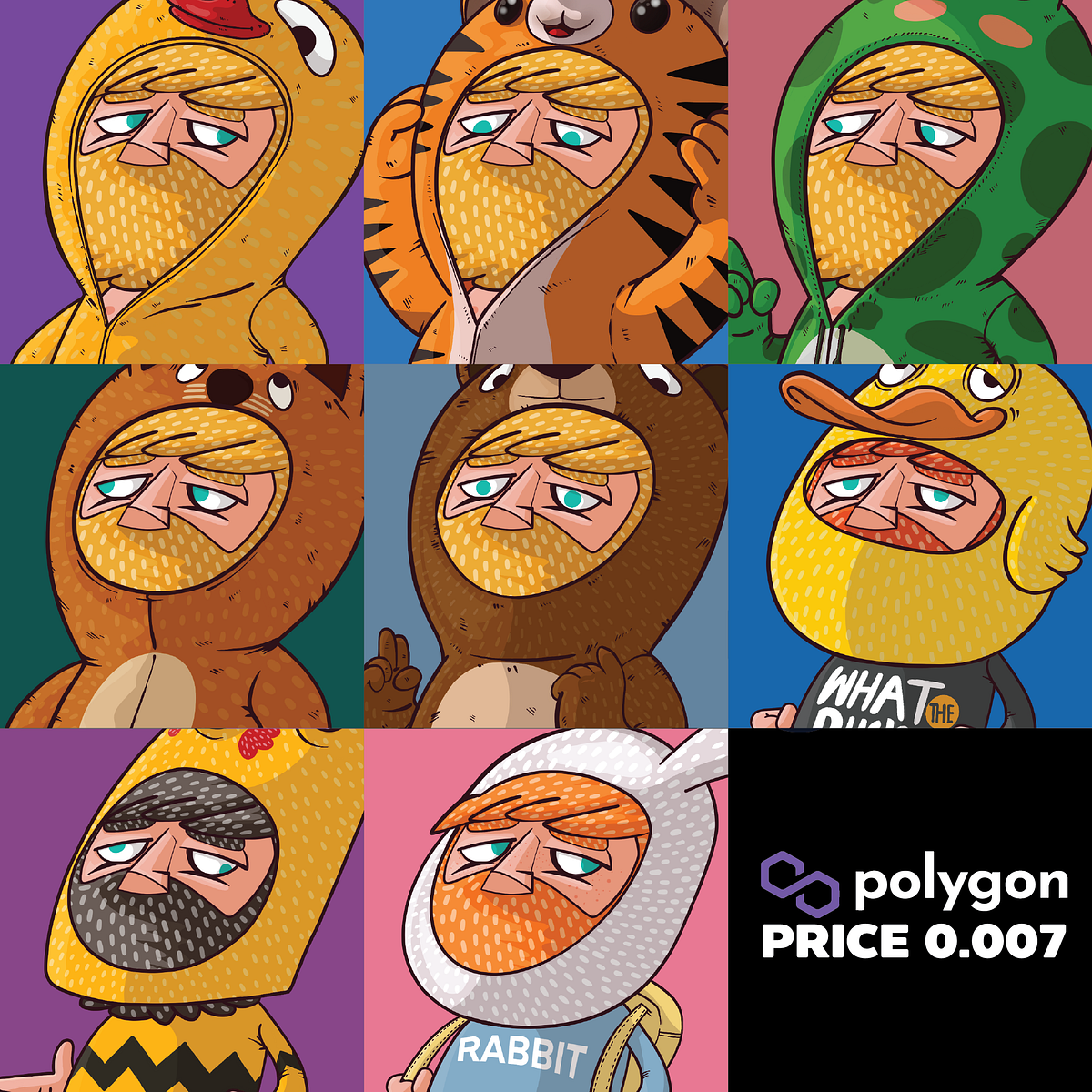Animal mascot - iPuu Andor - Medium