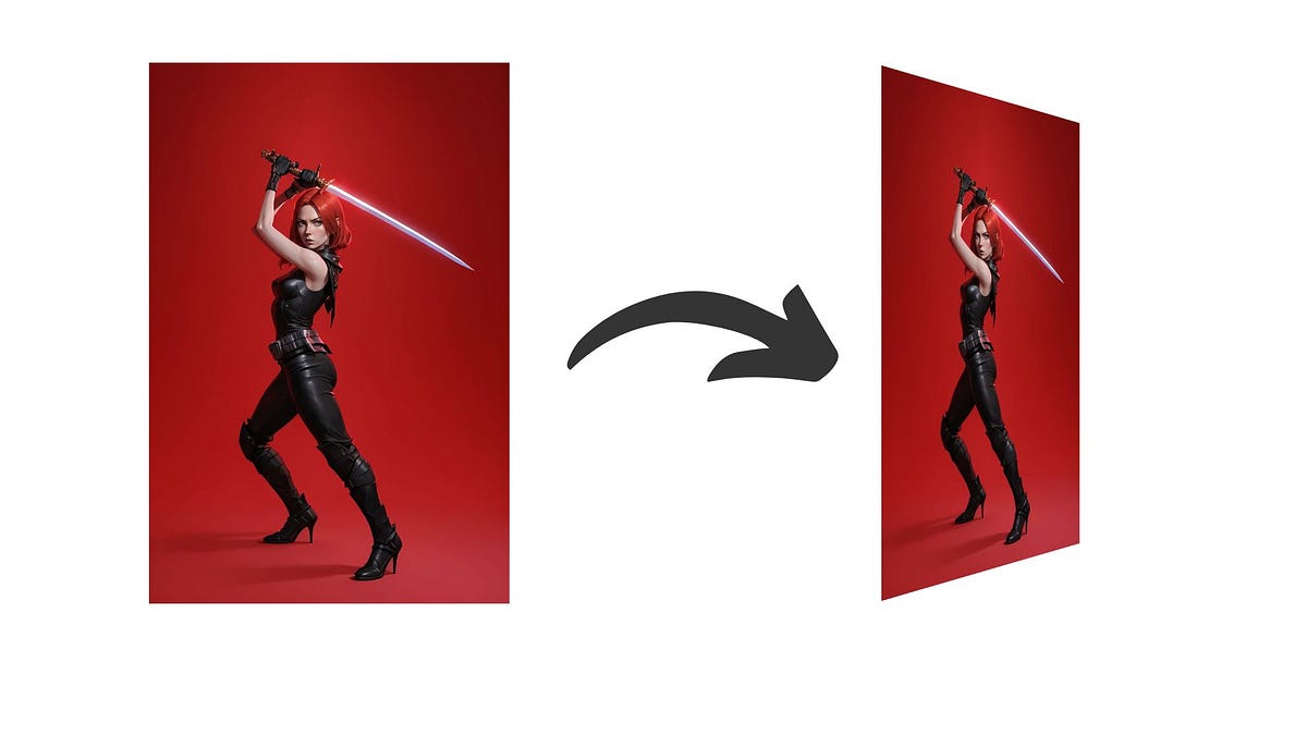 Implementing 3D Image Rotation Using Python and OpenCV | by Yohan Chathuranga | Medium