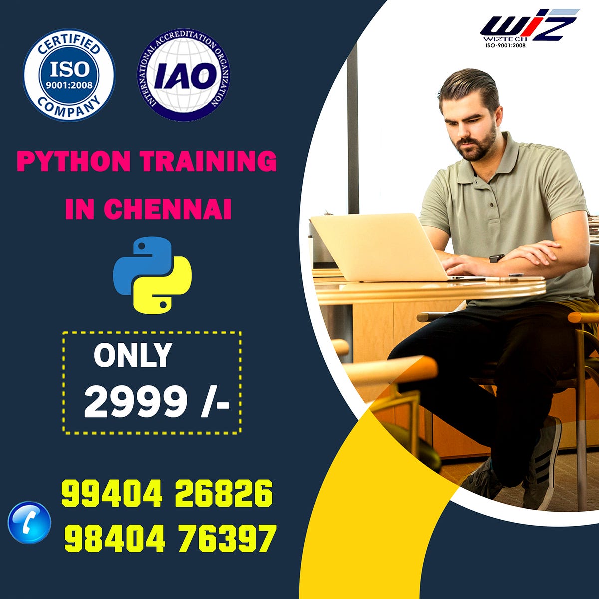 Python training in Chennai — Now only at ₹2999 - Wiztech_automation - Medium