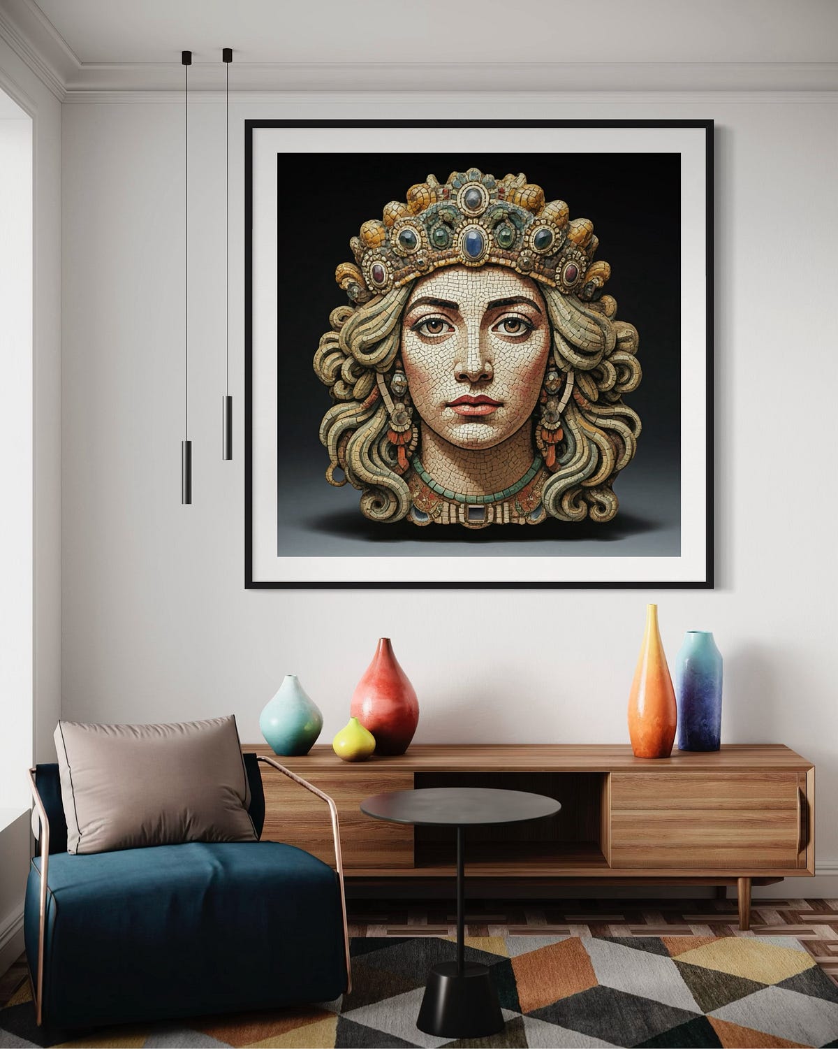 The Mosaic Queen – Exclusive Luxury Art at Chais Gallery | by Chais ...