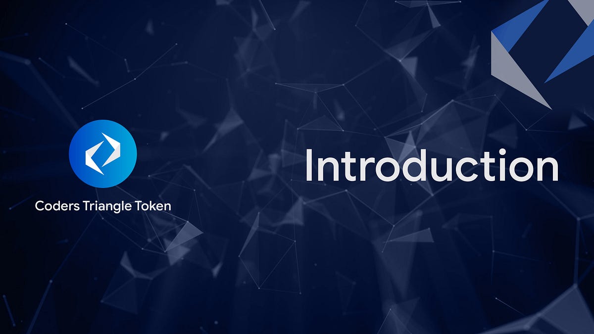 What Is Coders Triangle Coders Triangle Is A Software By Coders Triangle Token Medium 3710