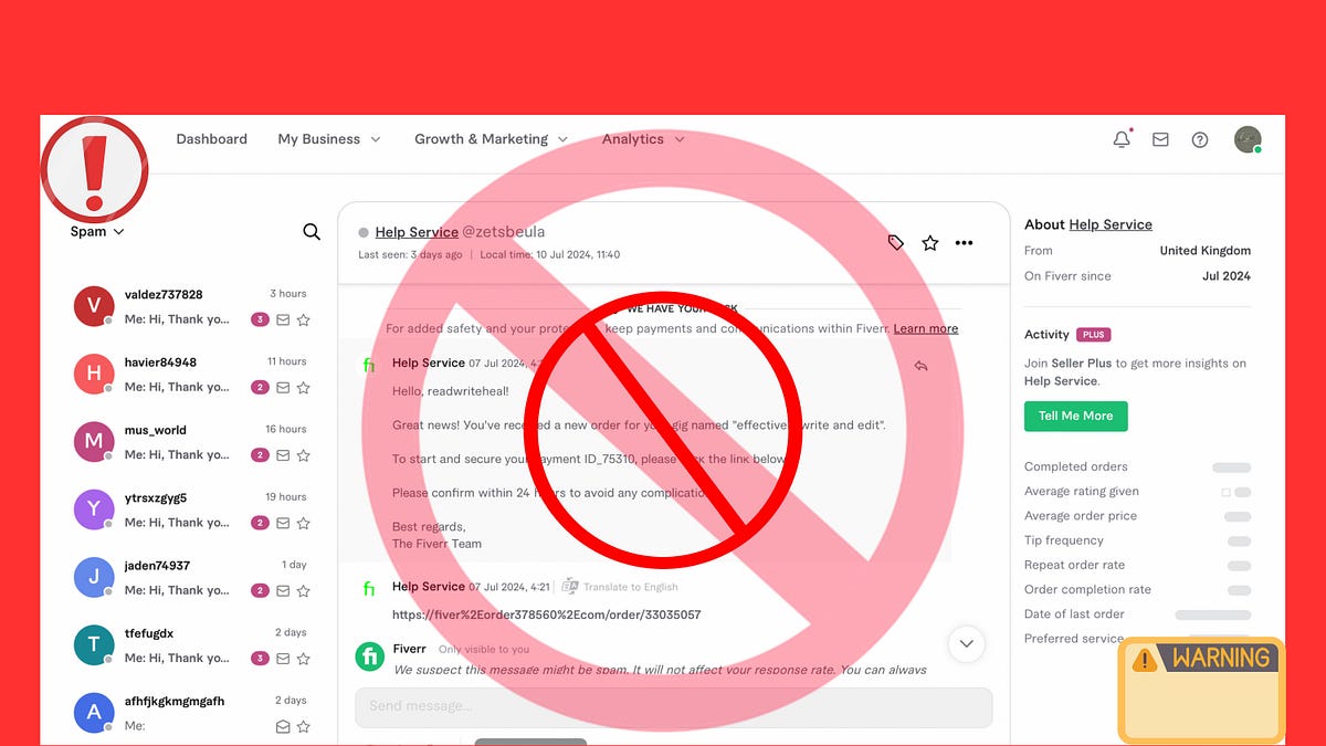 Cyber Scams & Financial Frauds: Why fiverr can be a dangerous place for ...
