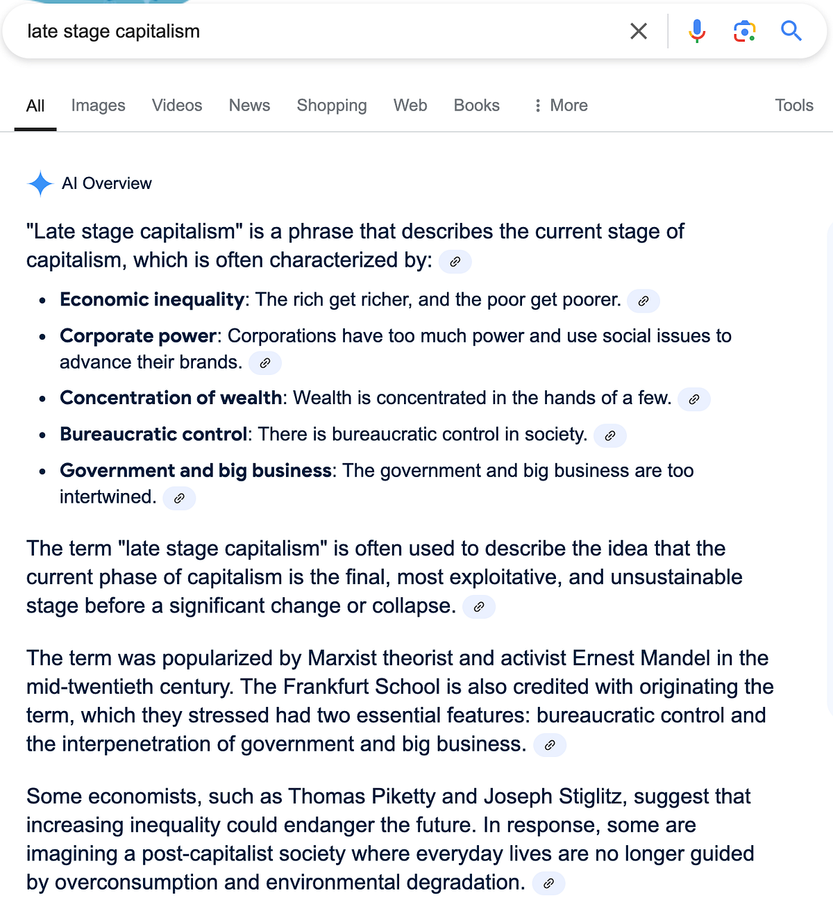 WTF is “Late-Stage Capitalism”?. Late-Stage Capitalism. | by Klepto Muppet | Dec, 2024 | Medium