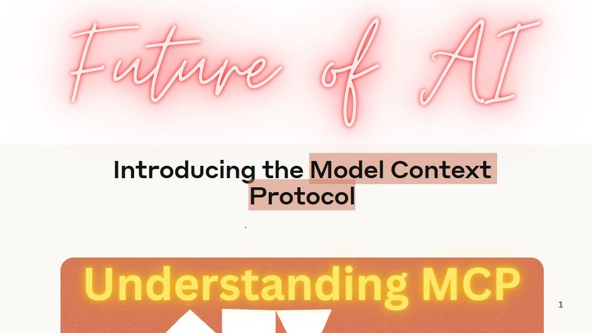Model Context Protocol: Standardizing How AI Interacts With Your Data ...