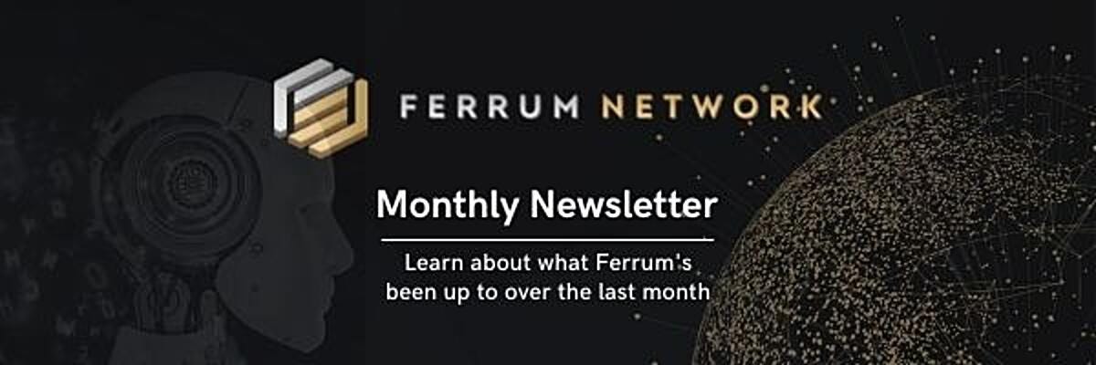 Ferrum Network Monthly Newsletter | by Jun H. Lee | FerrumNetwork | Medium