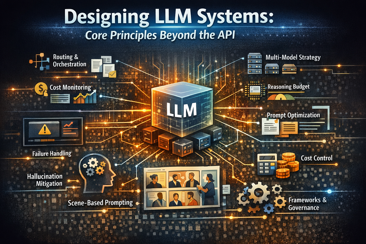 Designing LLM Systems: Core Principles Beyond the API | by Horace Kang ...