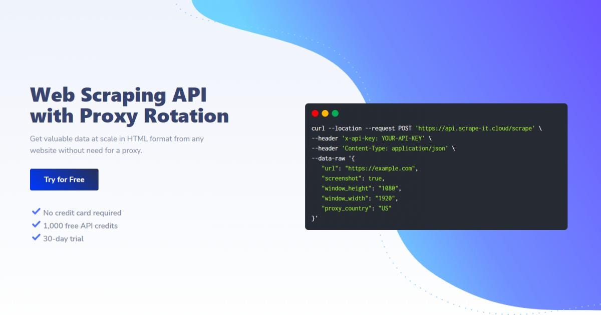 Crunchbase Scraper - Scrape-It.Cloud - Medium
