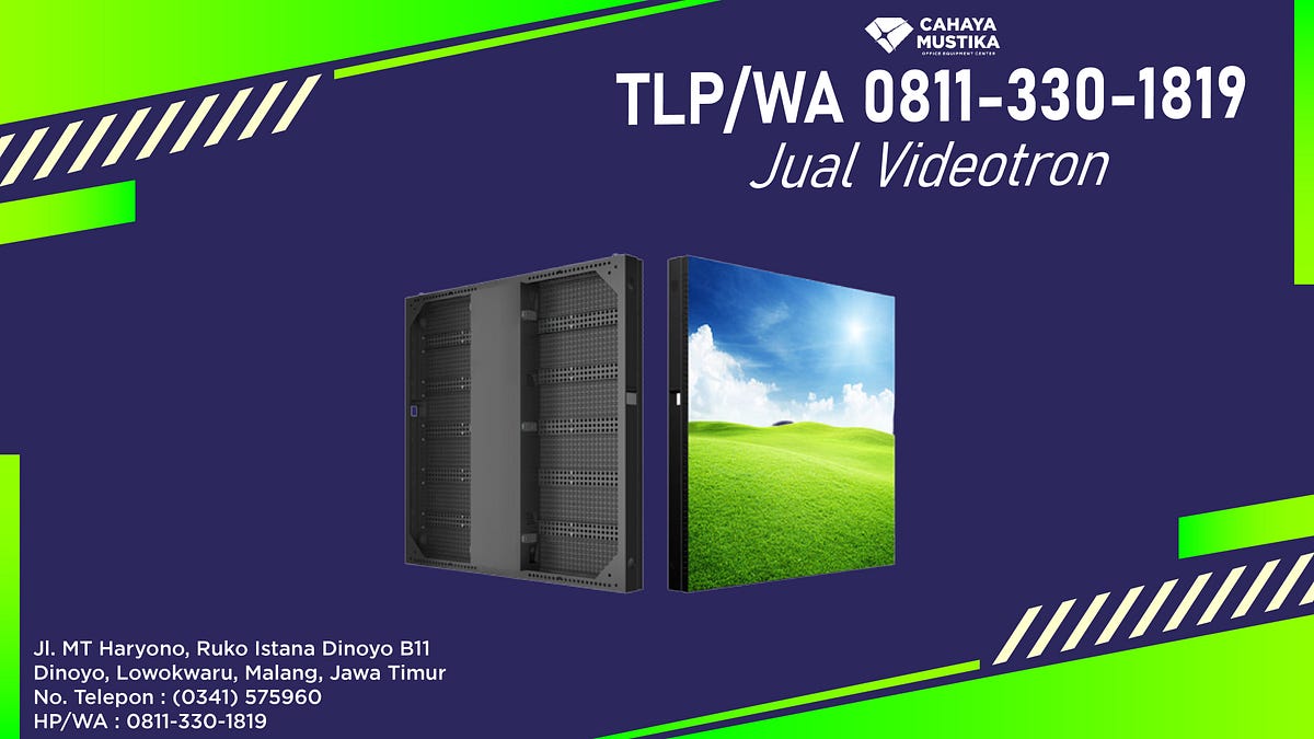 WA 0811–330–1819, Jual Panel Led Videotron Di Surabaya | by Jual ...