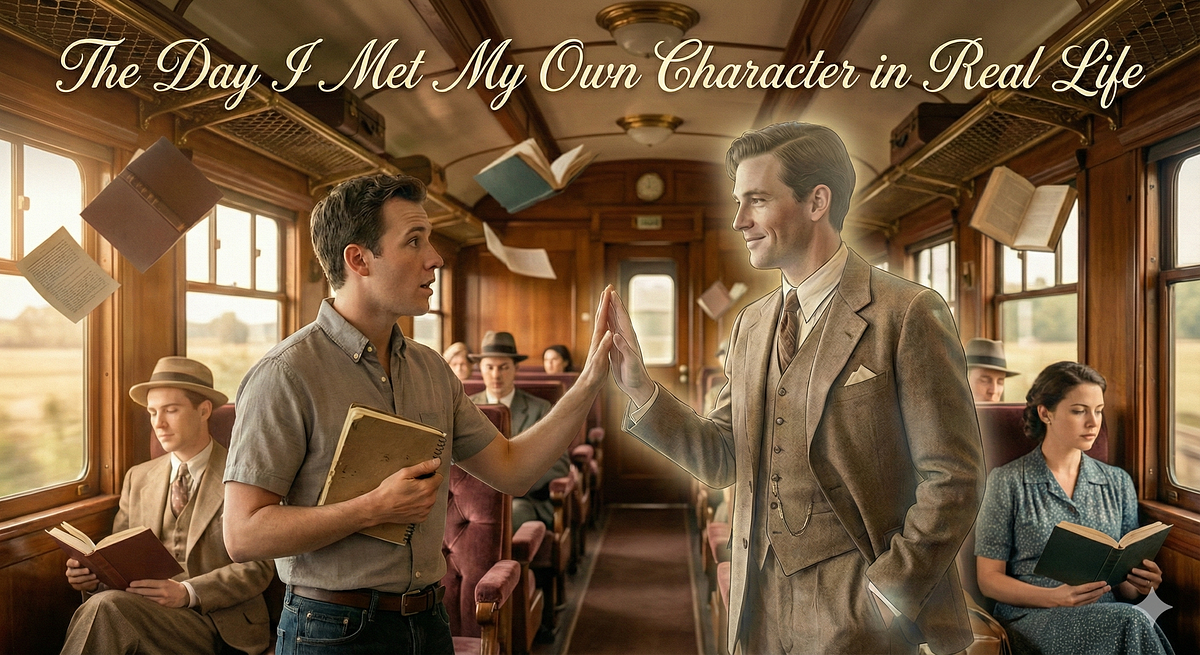 The Day I Met My Own Character in Real Life | by Bob Cliffhanger ...
