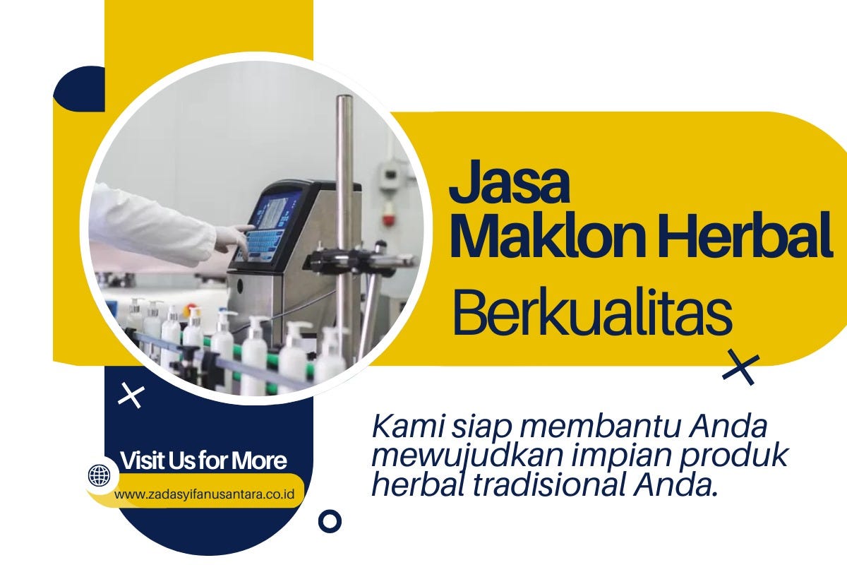 Jasa Maklon Herbal Berkualitas. Jasa Maklon Herbal Berkualitas: Zada… | by Zada Syifa Nusantara ...