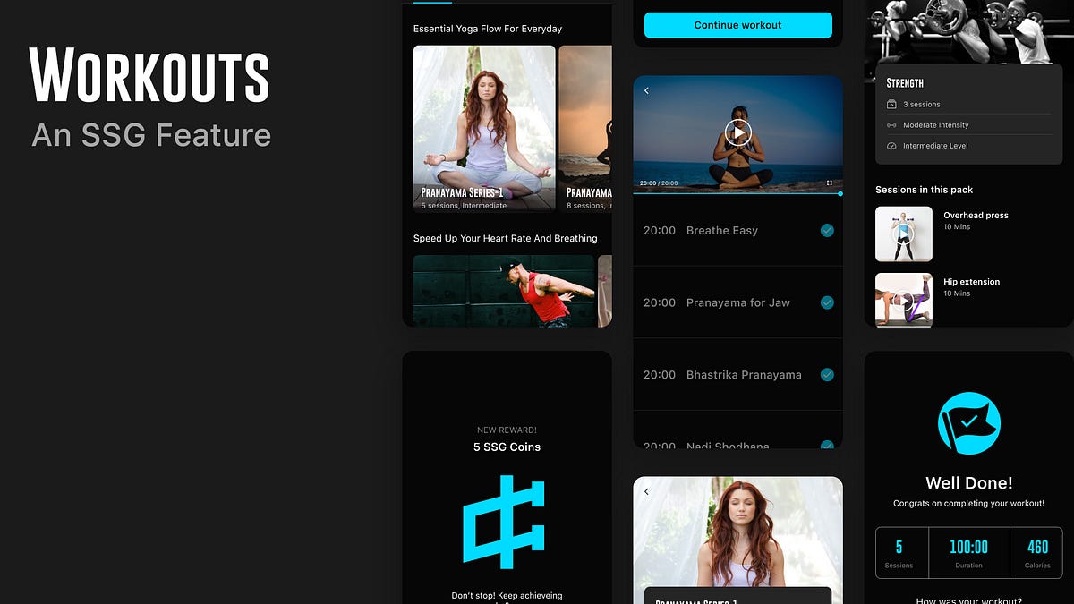 “Workouts”- A StepSetGo Feature (UI/UX case study) | by Anurat Sinha ...