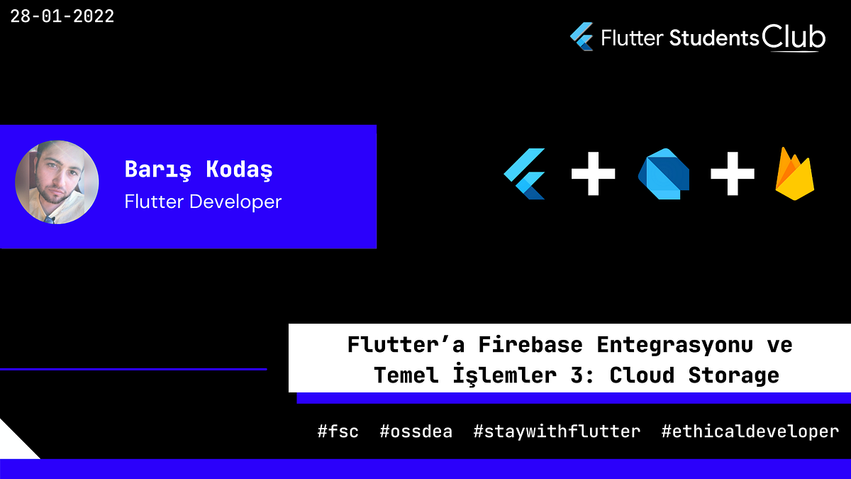 Flutter’a Firebase Entegrasyonu ve Temel İşlemler 3: Cloud Storage | by ...