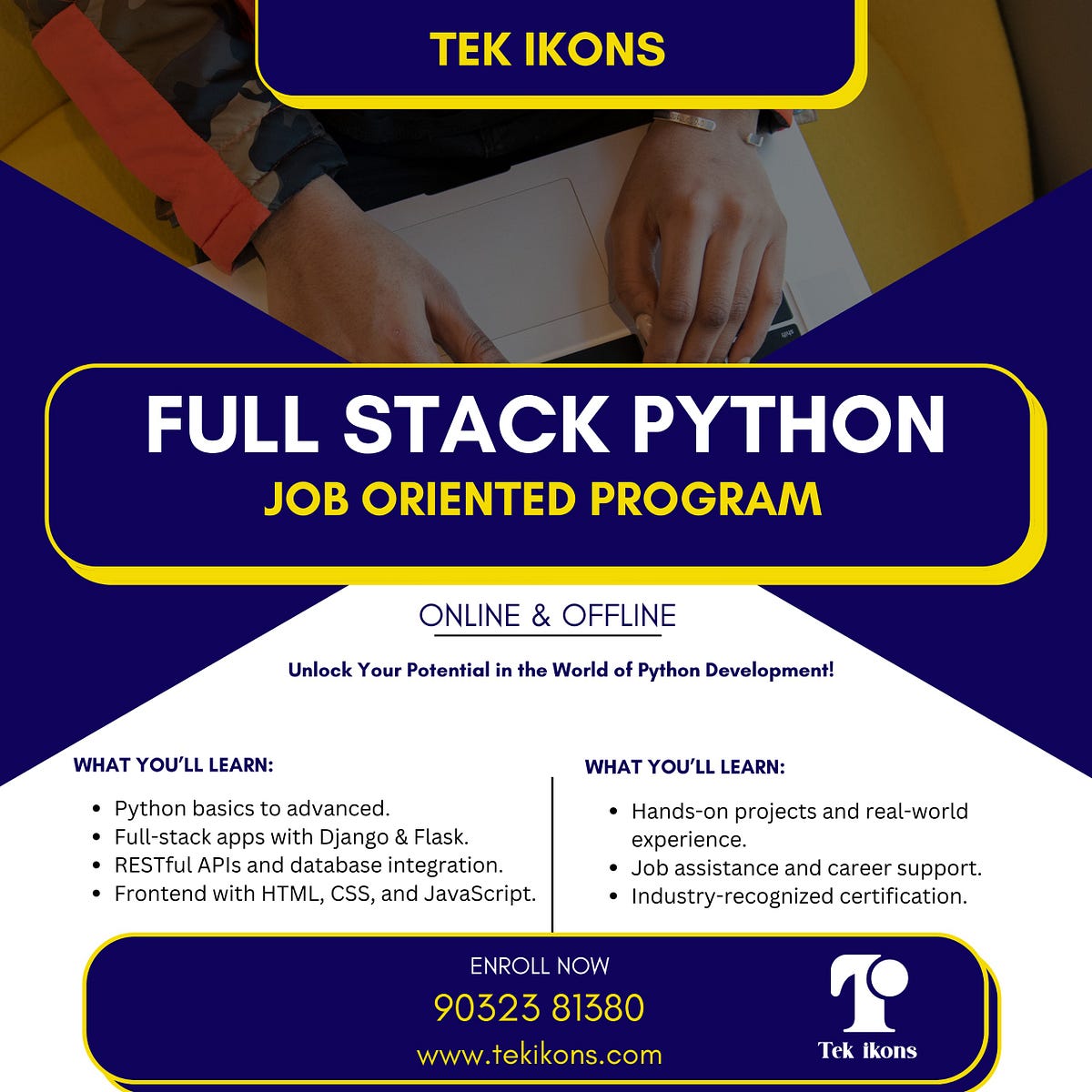 Master Full-Stack Python Development | Tek Ikons - Tek Ikons - Medium Master Full-Stack Python Development | Tek Ikons - Tek Ikons - Medium