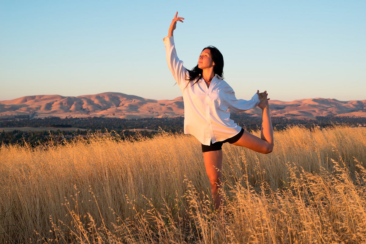 Dancer pose (Natarajasana). One important insight that I’ve learnt ...