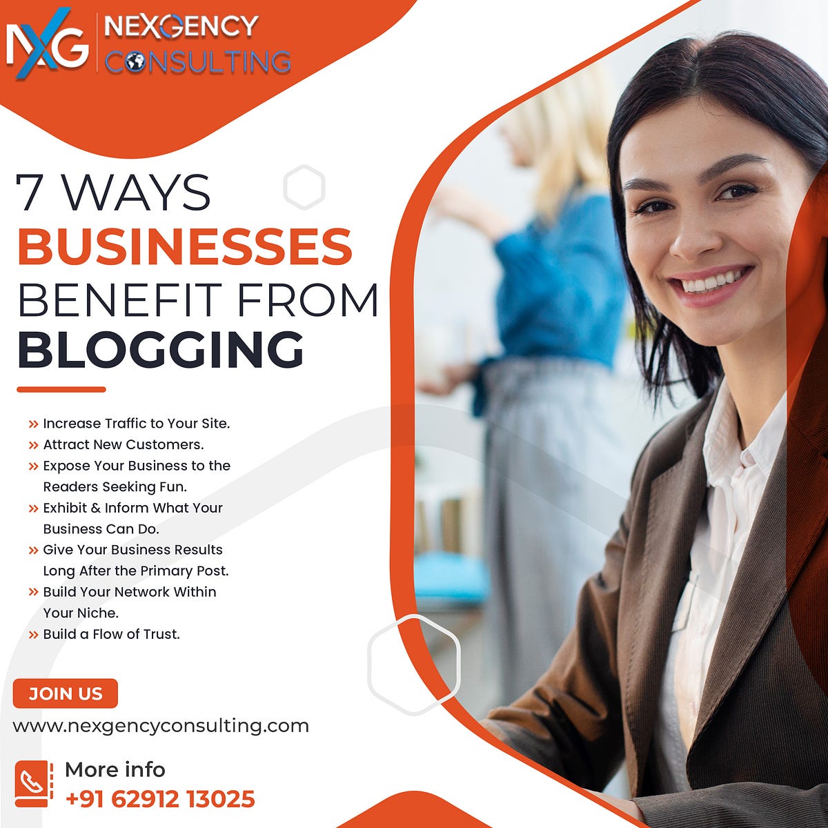 7 Ways Businesses Benefit from Blogging - Nexgency Consulting - Medium