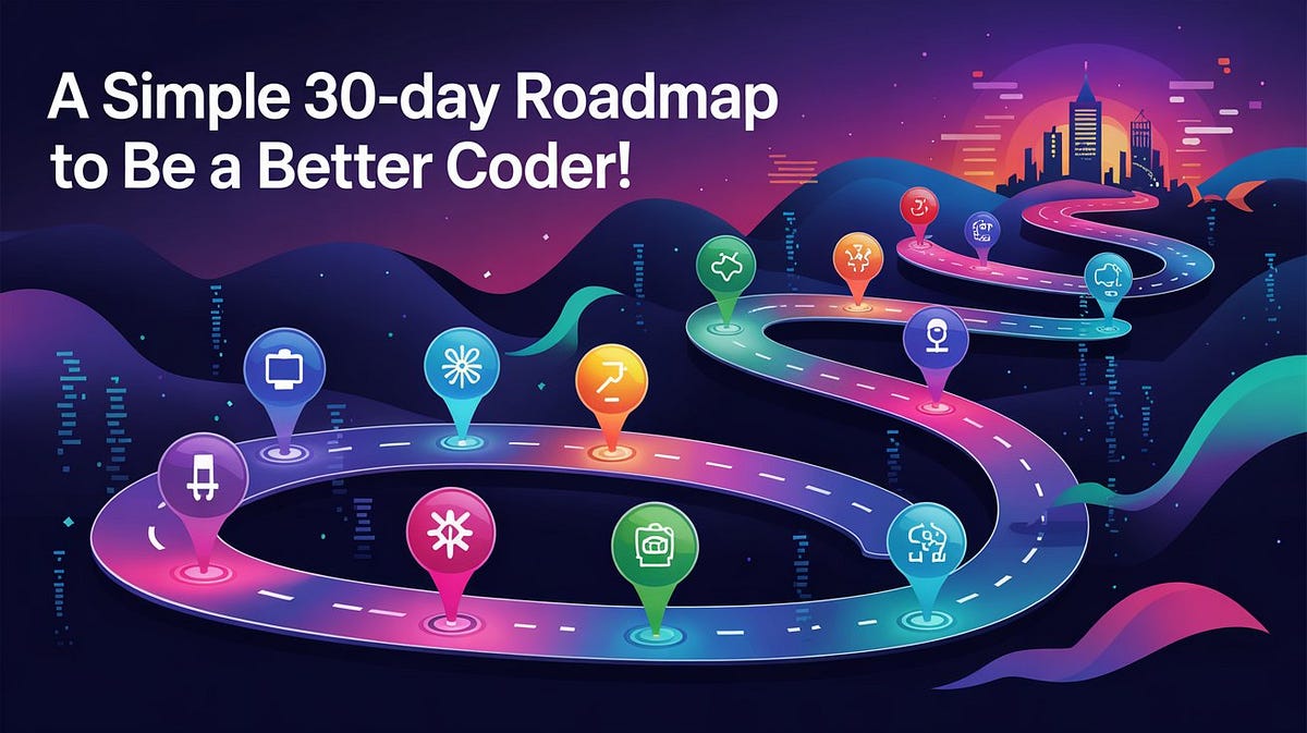 A Simple 30-Day ROADMAP To Be A Better CODER ! | by Viral Topic | Apr ...