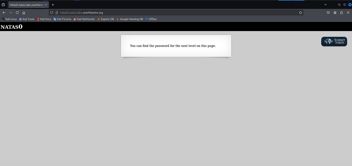 Exploring Web Security with Natas: A Walkthrough of OverTheWire Challenges | by Imanka Lakshan ...
