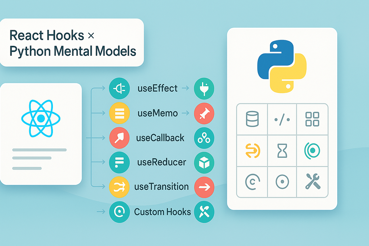 10 Hooks Concepts Explained with Python Metaphors | by Nexumo | Dec ...
