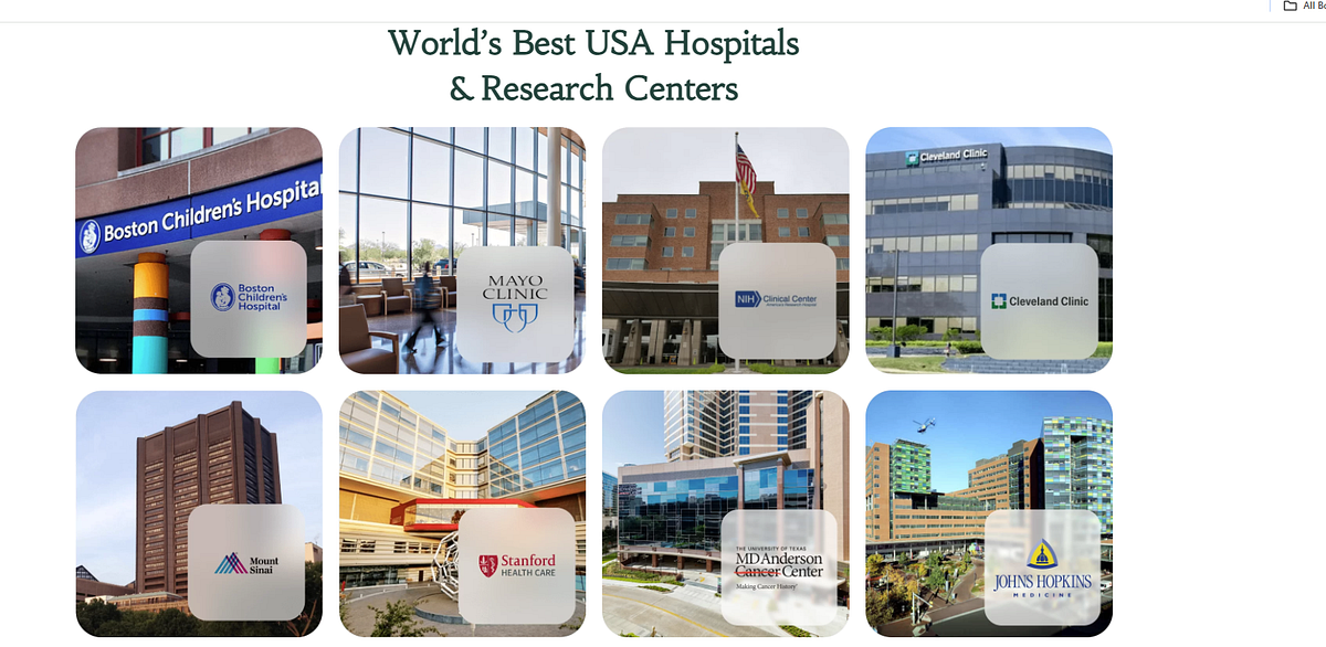 International Patient Specialized Care in the USA | Second Opinions ...
