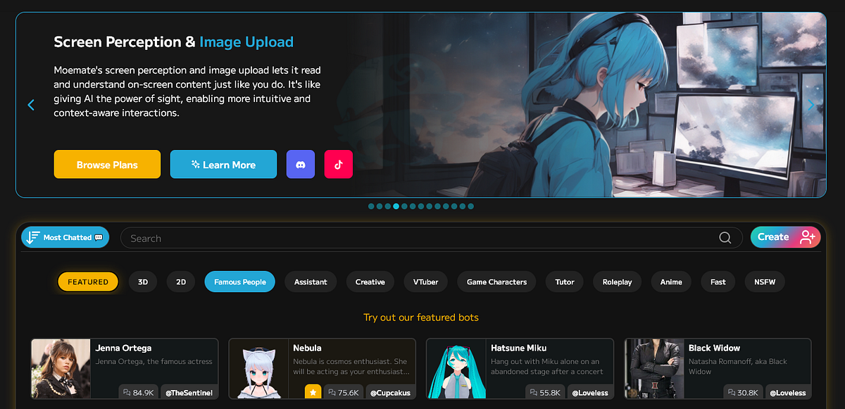 Moemate AI Review - Crazy Features and Customization Options | by Katie Mitchell | Medium