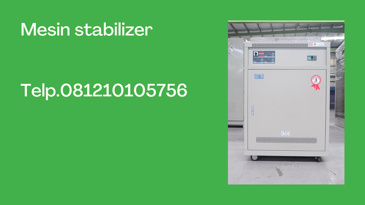 Rekomendasi, Telp: 0812 1010 5756, Harga Stabilizer Listrik Krisbow Bondowoso | by Distributor ...